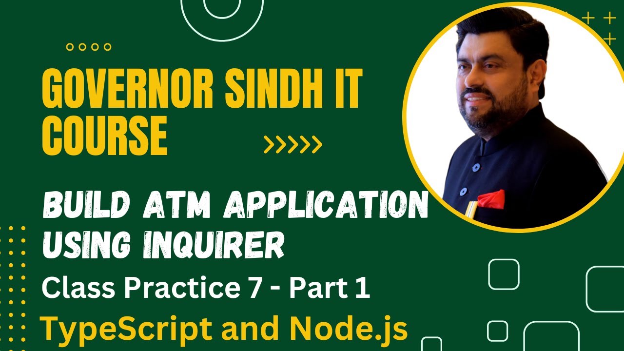 Atm Application Interactive Console Project With Typescript Part 1