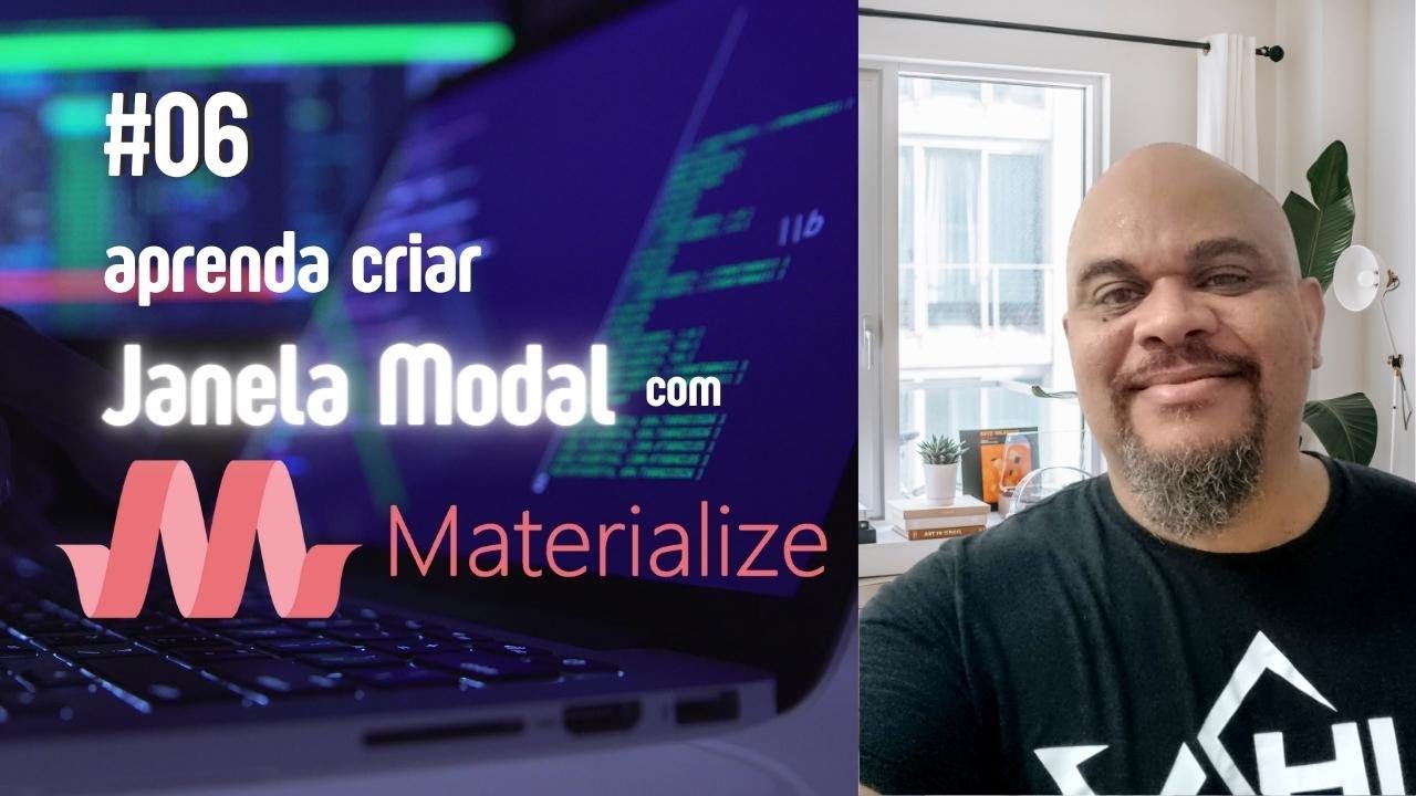 [06] Como Criar Janela Modal Com Materialize [ LEIA A DESCRIÇÃO ] - YouTube