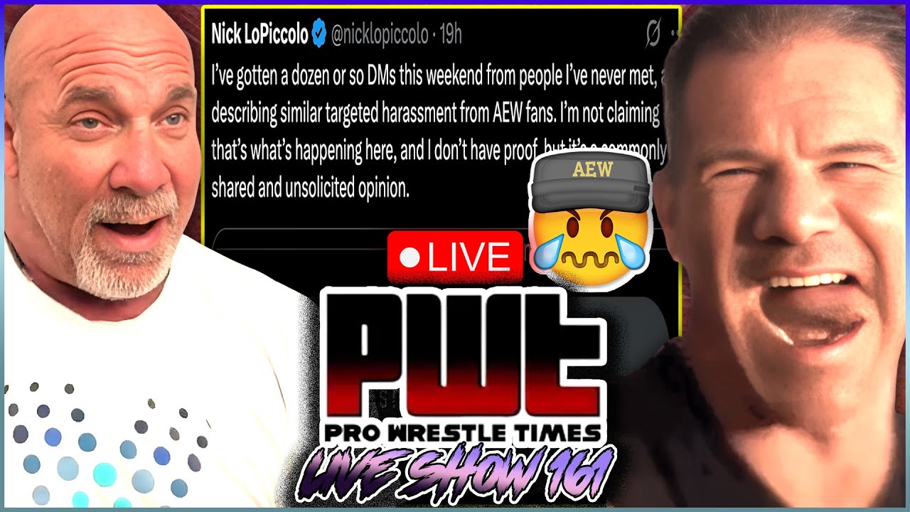 PWT Live Show #161 - Dave Meltzer Feels Bullied, Goldberg Hates On WWE ...