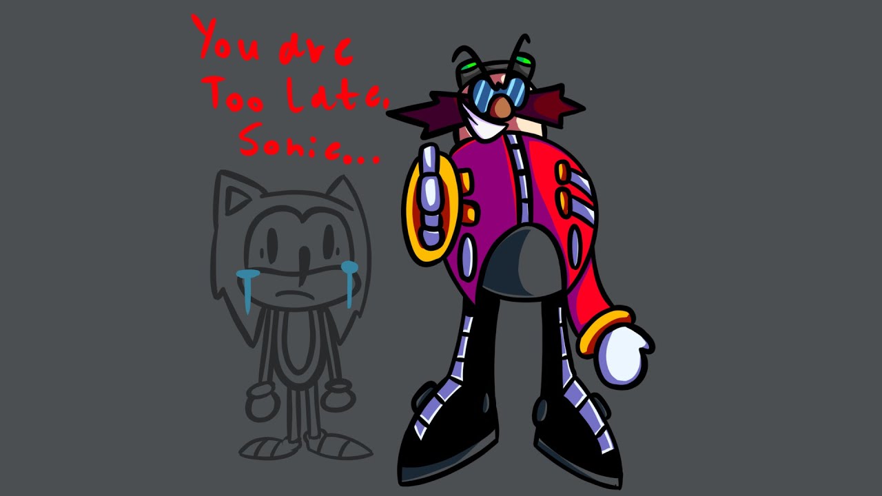 ТЫ ОПОЗДАЛ СОНИК но это АНИМАЦИЯ/YOU ARE TOO LATE SONIC but it’s an ...