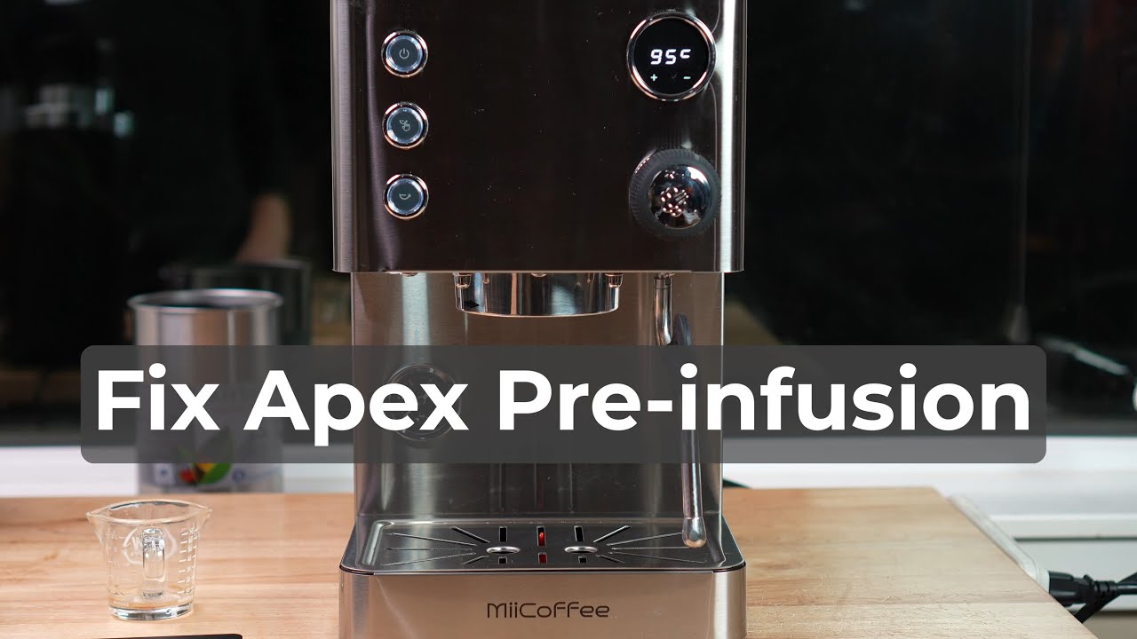 Swap the Control Board to fix MiiCoffee Apex Espresso Machine Pre ...