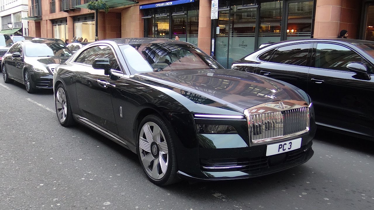 Luxury Cars in London February 2024 - YouTube