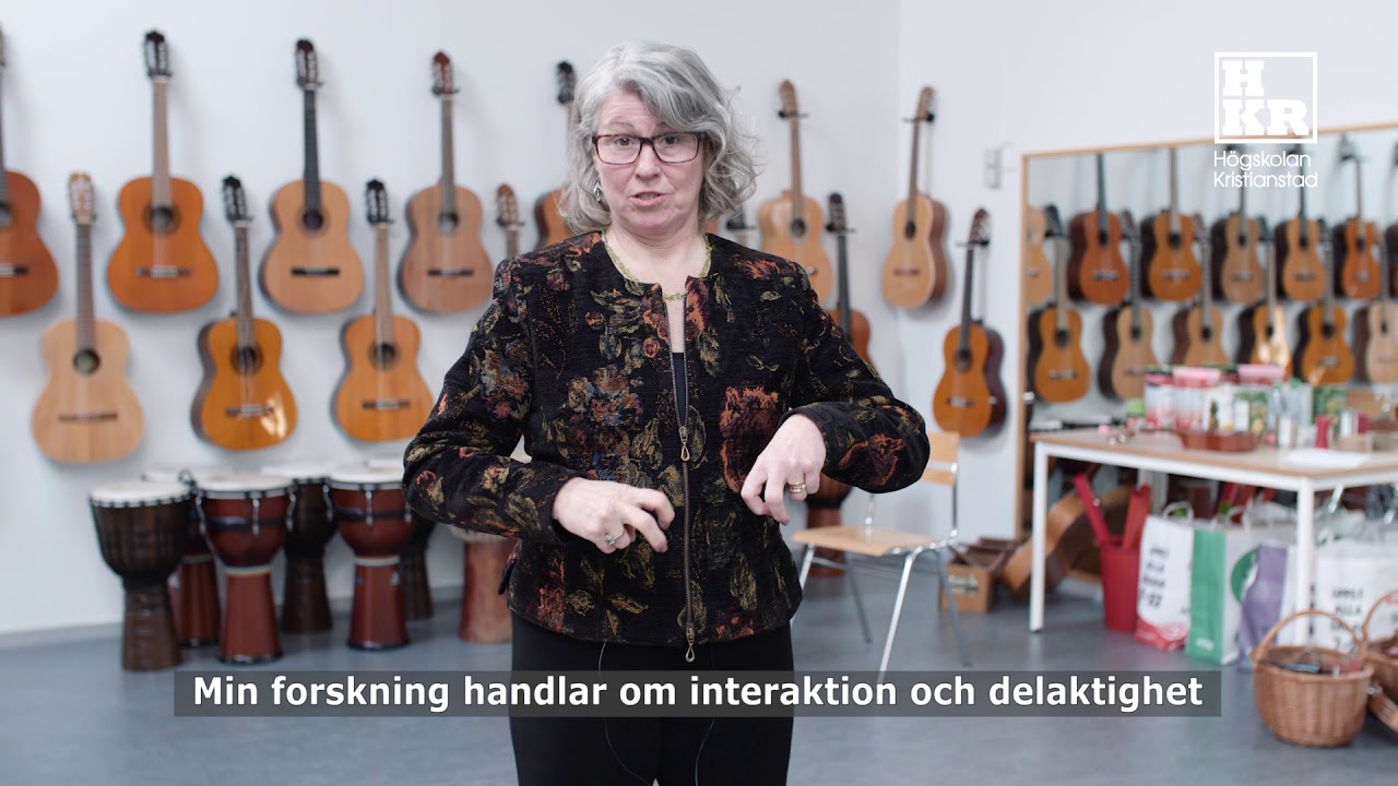 Carin Roos, professor i specialpedagogik - YouTube