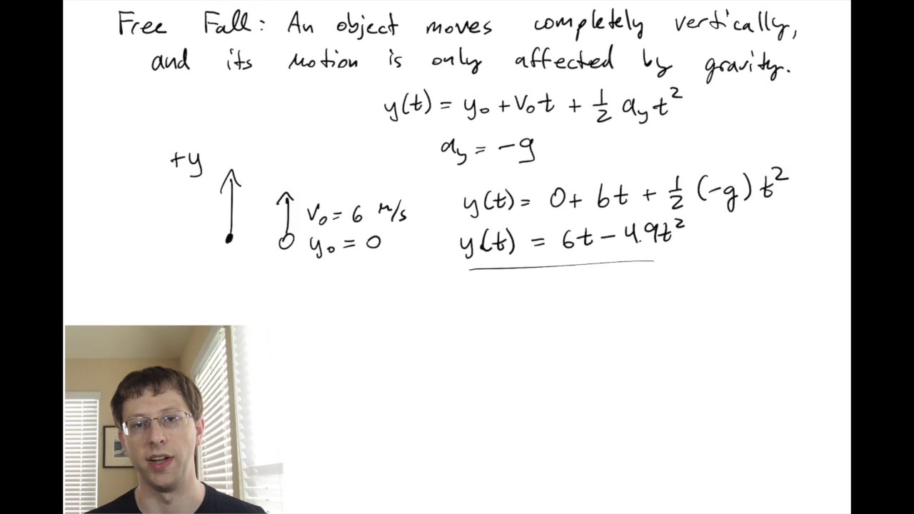 Gravity and Non Constant Acceleration - YouTube