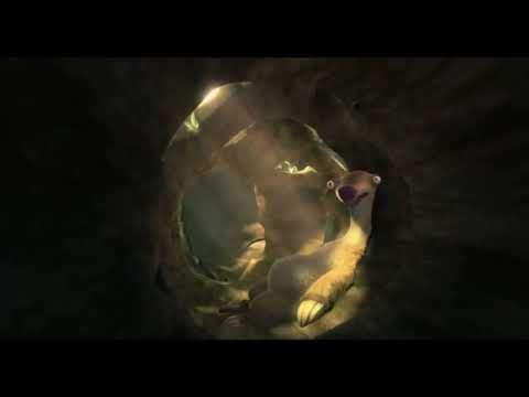 Ice Age 3 - Rudy chases Sid (with Spinosaurus sounds from Jurassic Park lll)