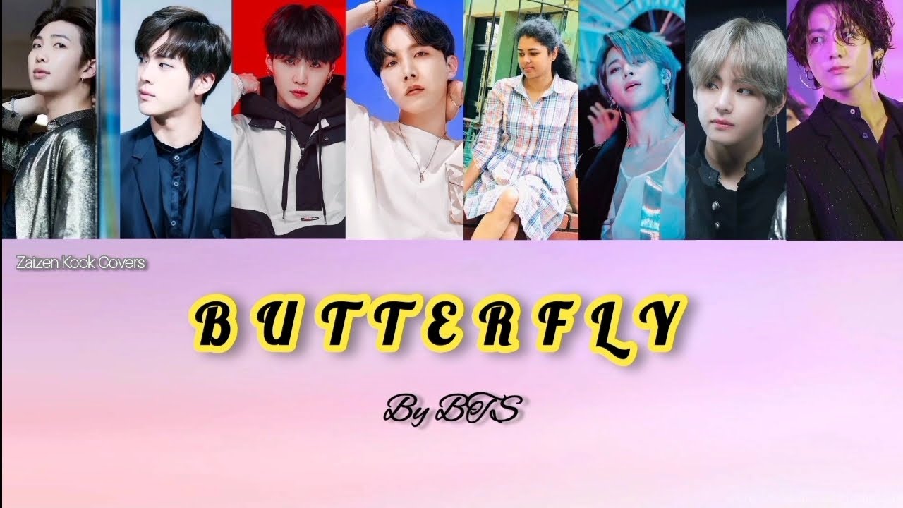 (HAN|ROM|ENG)Butterfly by BTS|8 member ver|Cover song|Color Chorded # ...