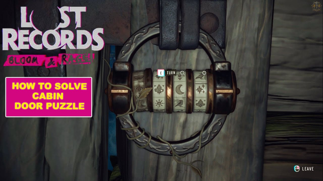 Lost Records: Bloom & Rage - How to Solve Cabin Door Puzzle - YouTube