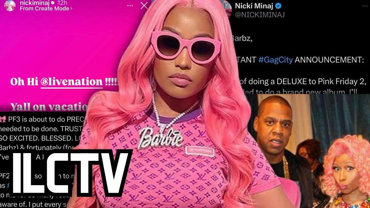 Nicki Minaj announces ‘PINK FRIDAY 3’ album | Nicki EXPOSES Live Nation ...