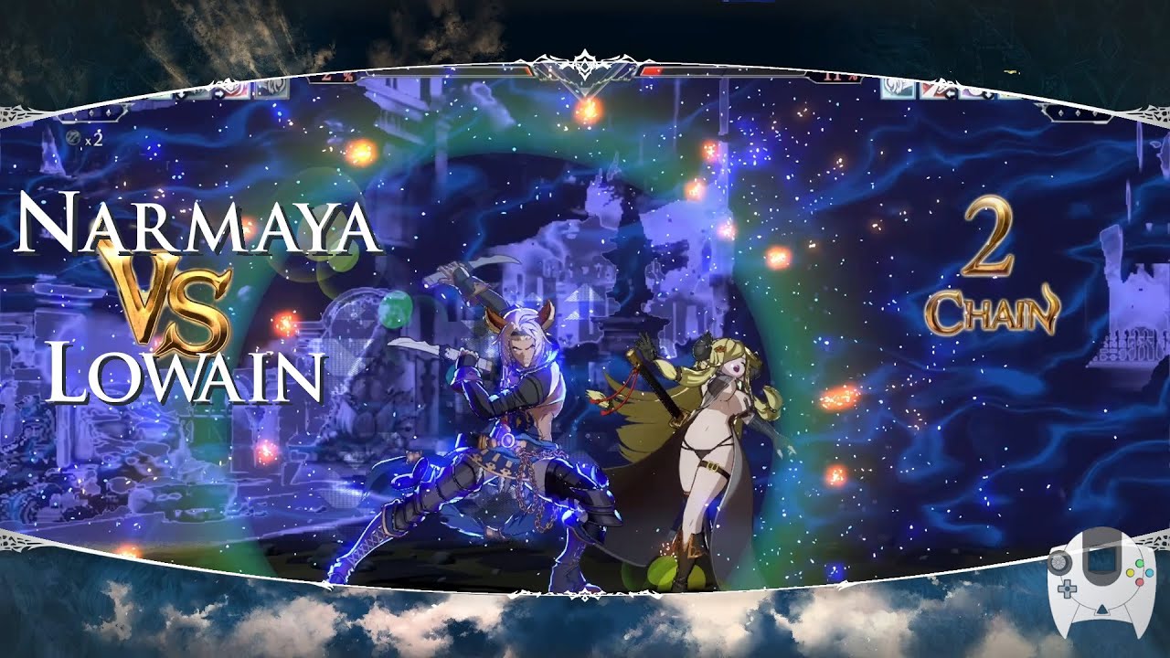 Granblue Fantasy Versus: Rising – Narmaya VS Lowain - YouTube