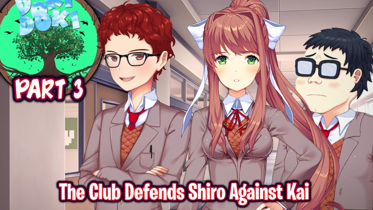 The Club Defends Shiro Against Kai!!!!(Part 3)(DDLC Branching Paths ...