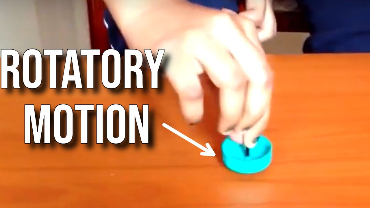 What is meant by Rotatory motion - Science Experiment - YouTube
