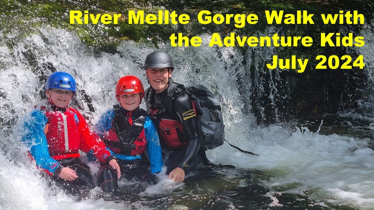 River Mellte Gorge Walk (Afon Mellte) - July 2024 - YouTube