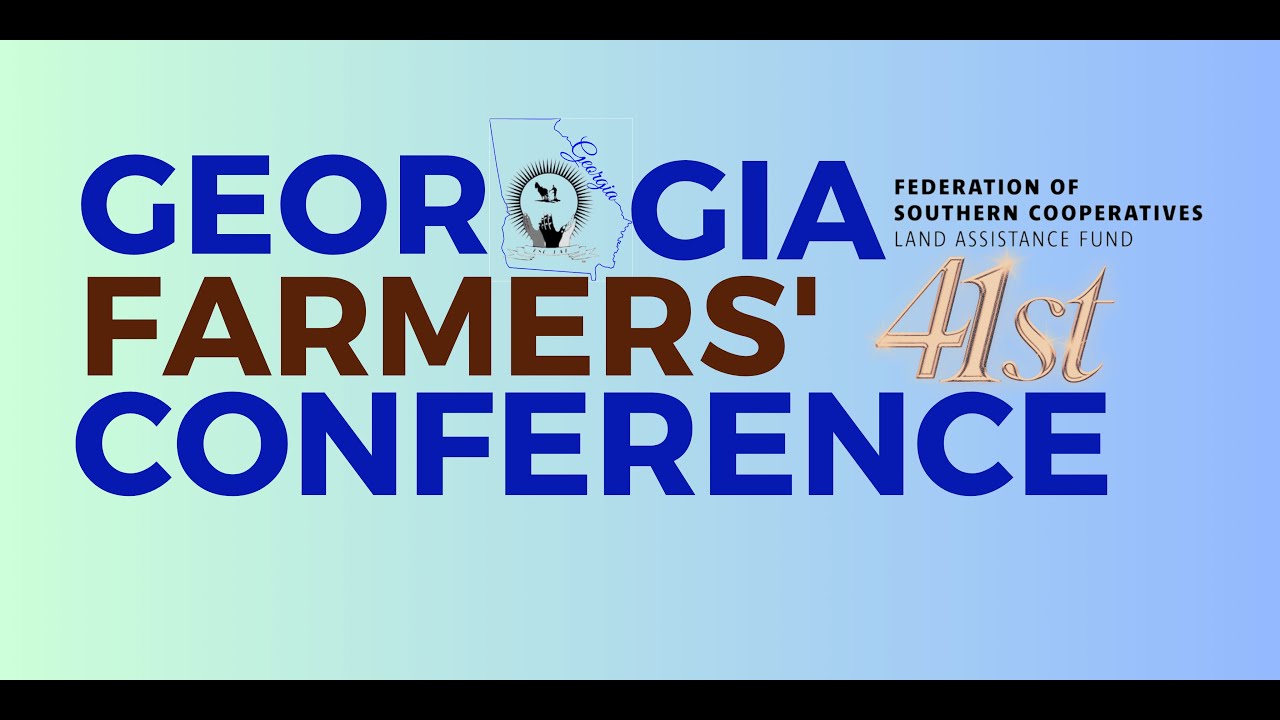 41st Annual Georgia Farmers Conference: What's On the Agenda - YouTube