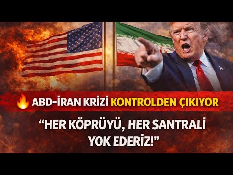 🔥 ABD-İRAN KRİZİ KONTROLDEN ÇIKIYOR 🔥 TRUMP’TAN AÇIK TEHDİT: “HER KÖPRÜYÜ YIKARIZ”