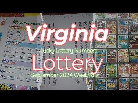Virginia Lotto Weekly Suggestions 🐔 September 24 Week Four Pick 3/4/5 ...