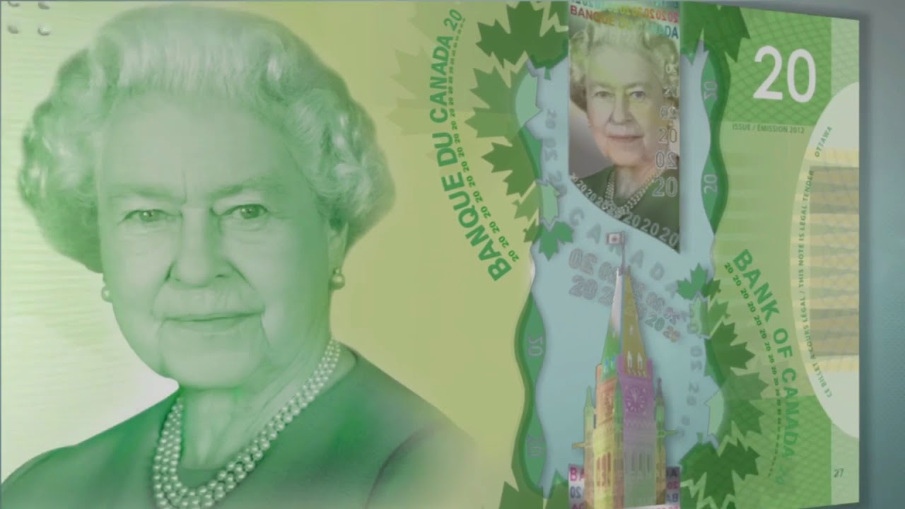 Canada Banknote - 20 Dollar Security Features - 2012 Polymer Issue ...