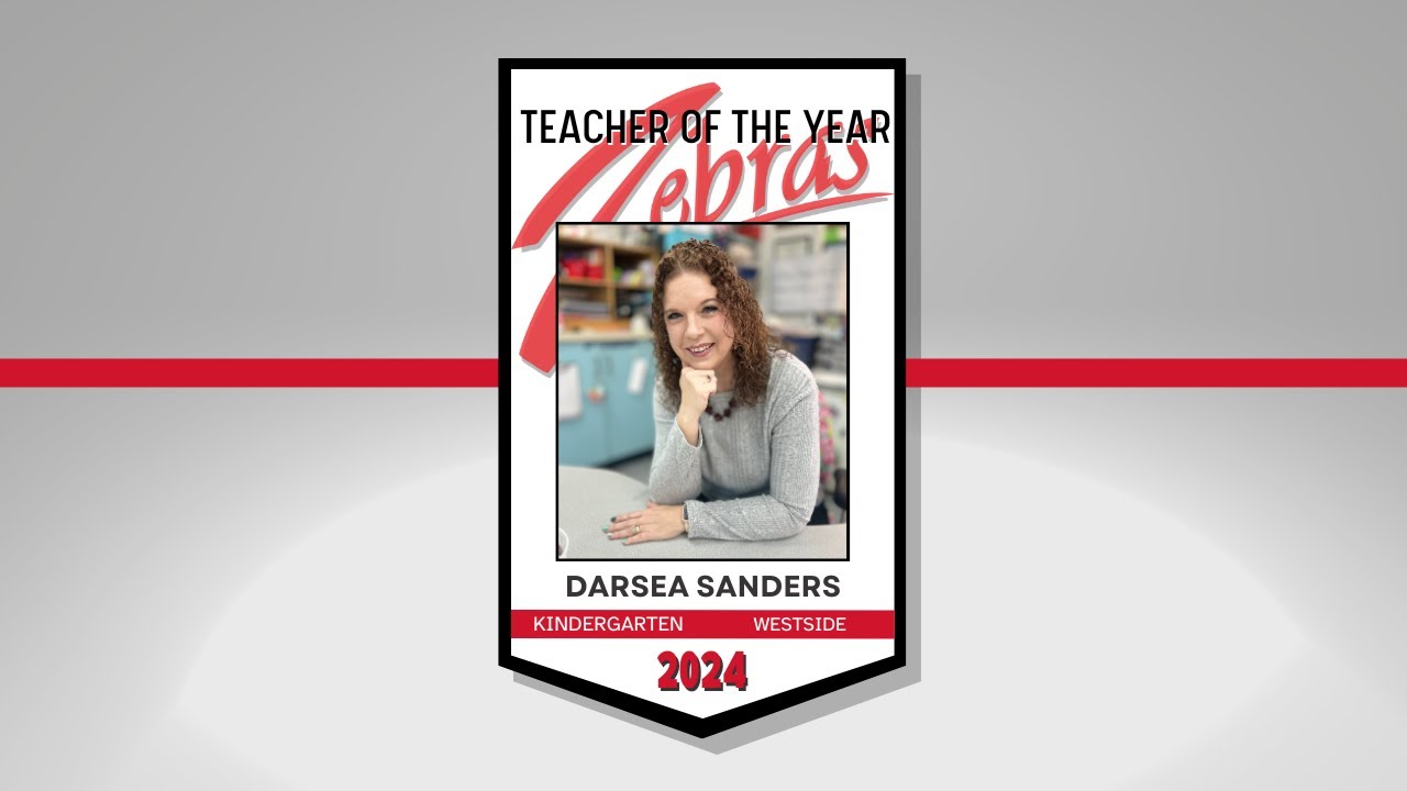 Westside Elementary Site Teacher of the Year - Darsea Sanders - YouTube