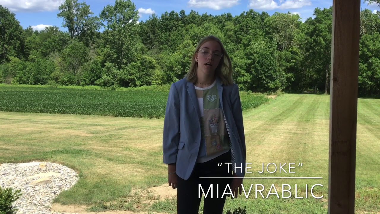 Mia Vrablic—The Joke - YouTube
