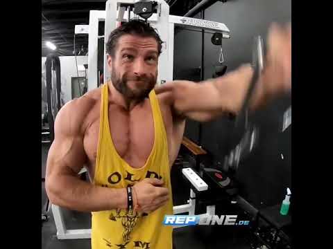 David Hoffmann in the gym - YouTube