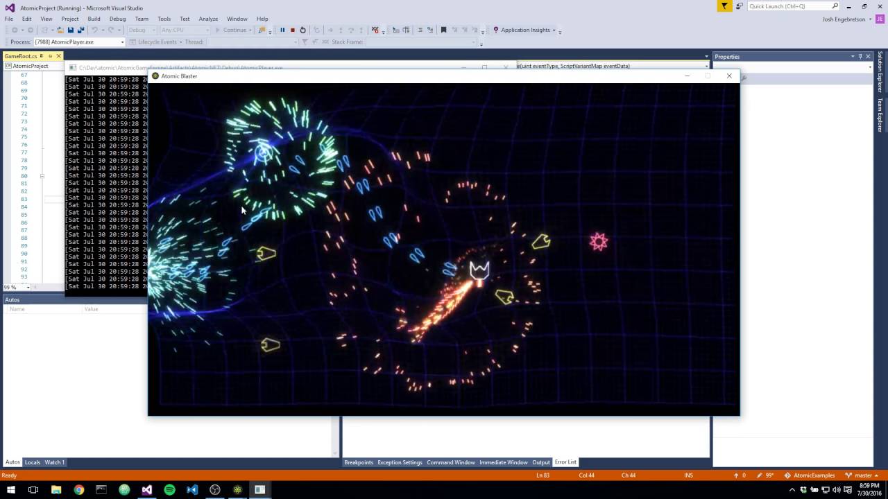 Atomic Visual Studio Integration - YouTube