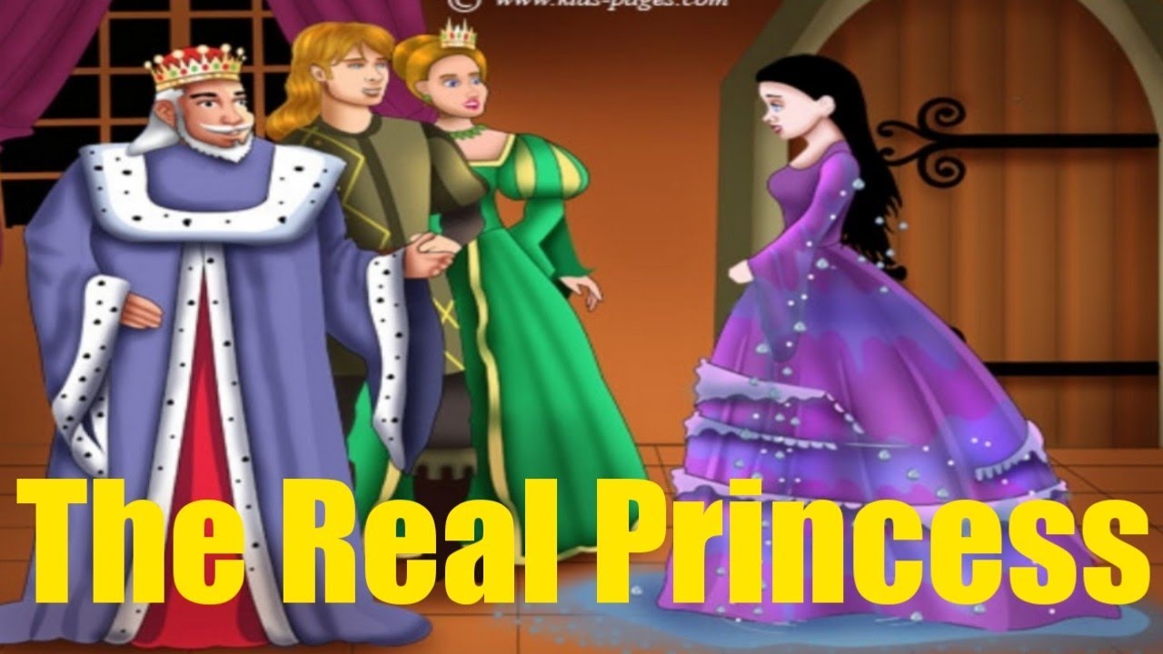 The Real Princess By HC Andersen //Learning English Through Stories ...