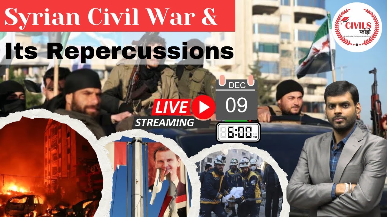 Syrian Civil War & Its Repercussions - YouTube