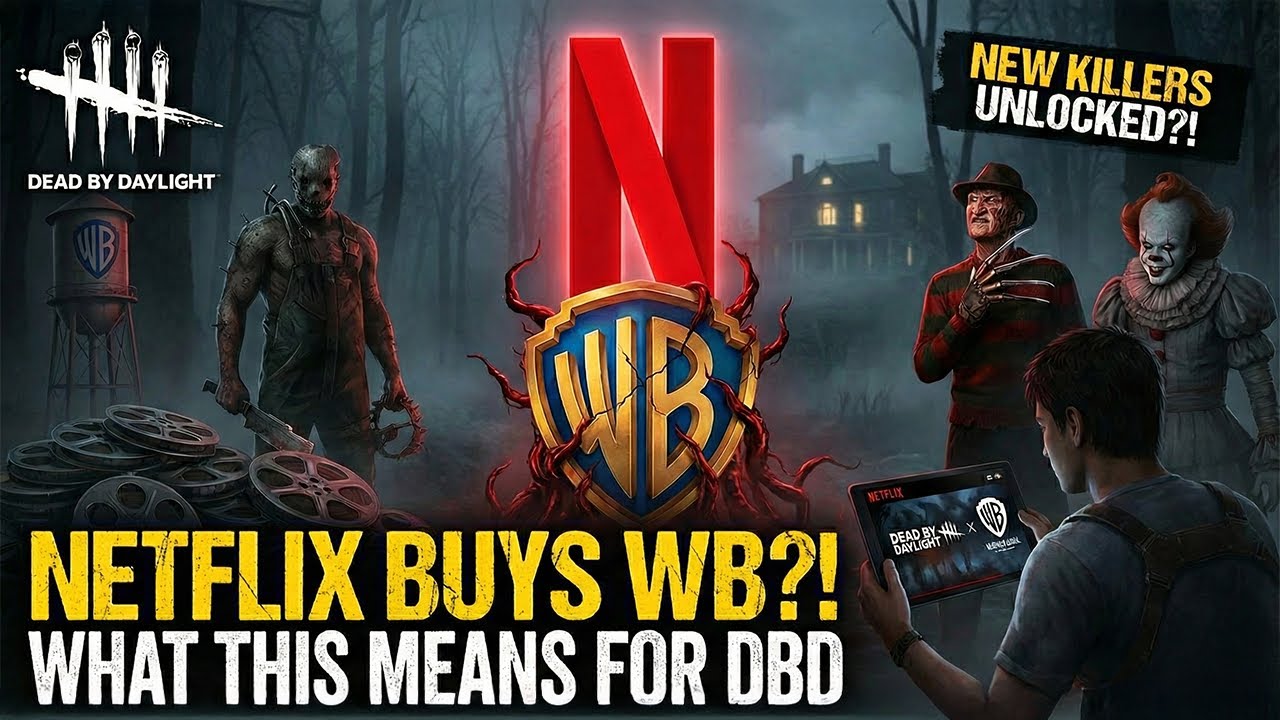 Netflix Buys Warner Bros?! Pennywise & The Nun Coming to DBD? - YouTube