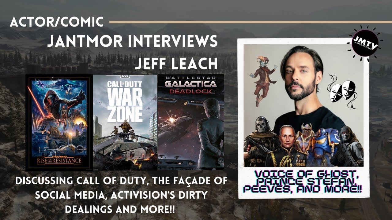 Jeff Leach Discusses Playing Ghost And The Facade Of Social Media - YouTube