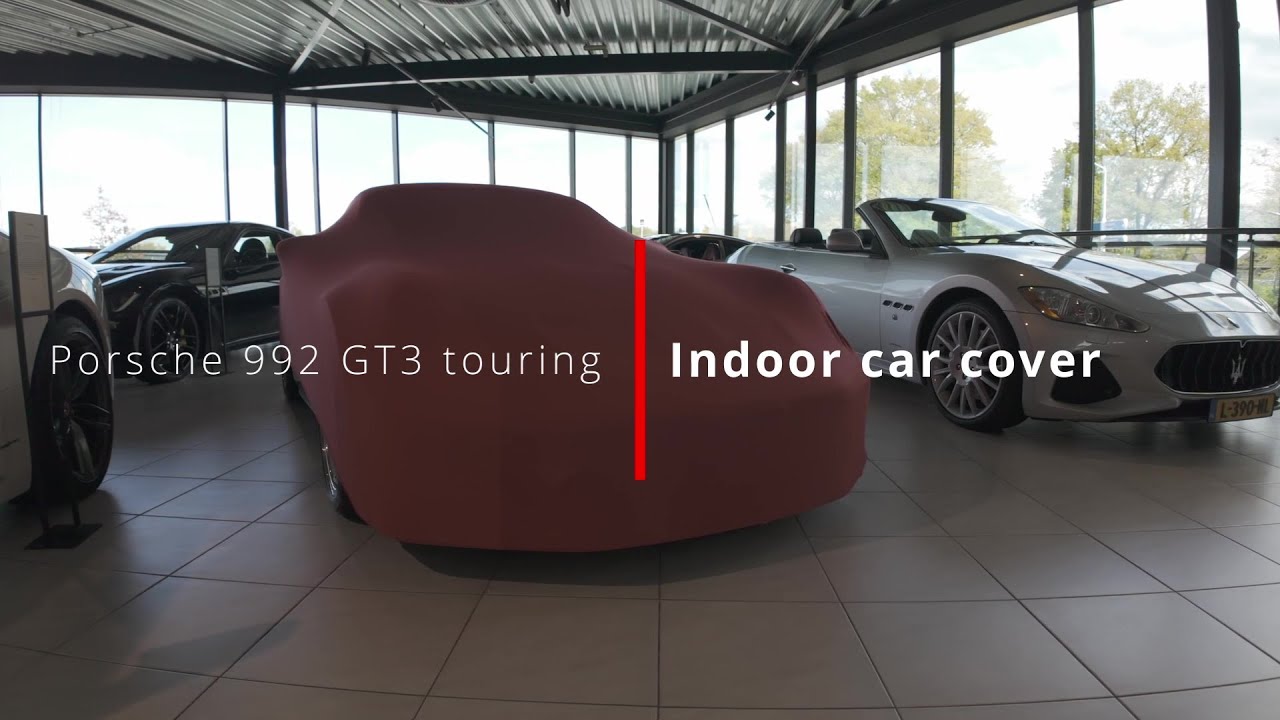 Tailored indoor car cover Porsche 911 (992) GT3 2021-present - YouTube