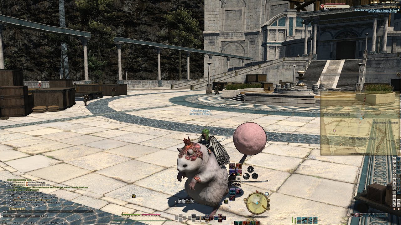FFXIV ( - Silkie Mount - ) - YouTube