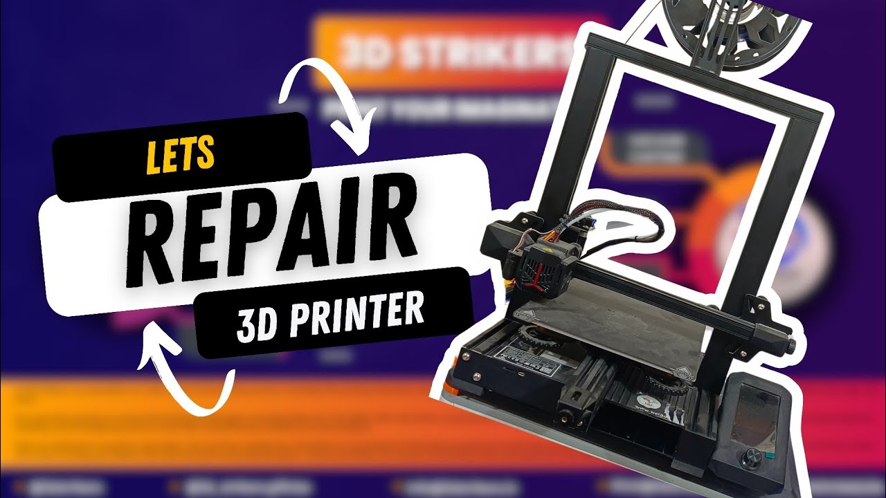 3D Printer DIY Repair: Troubleshooting, Servicing | @Creality3D ...