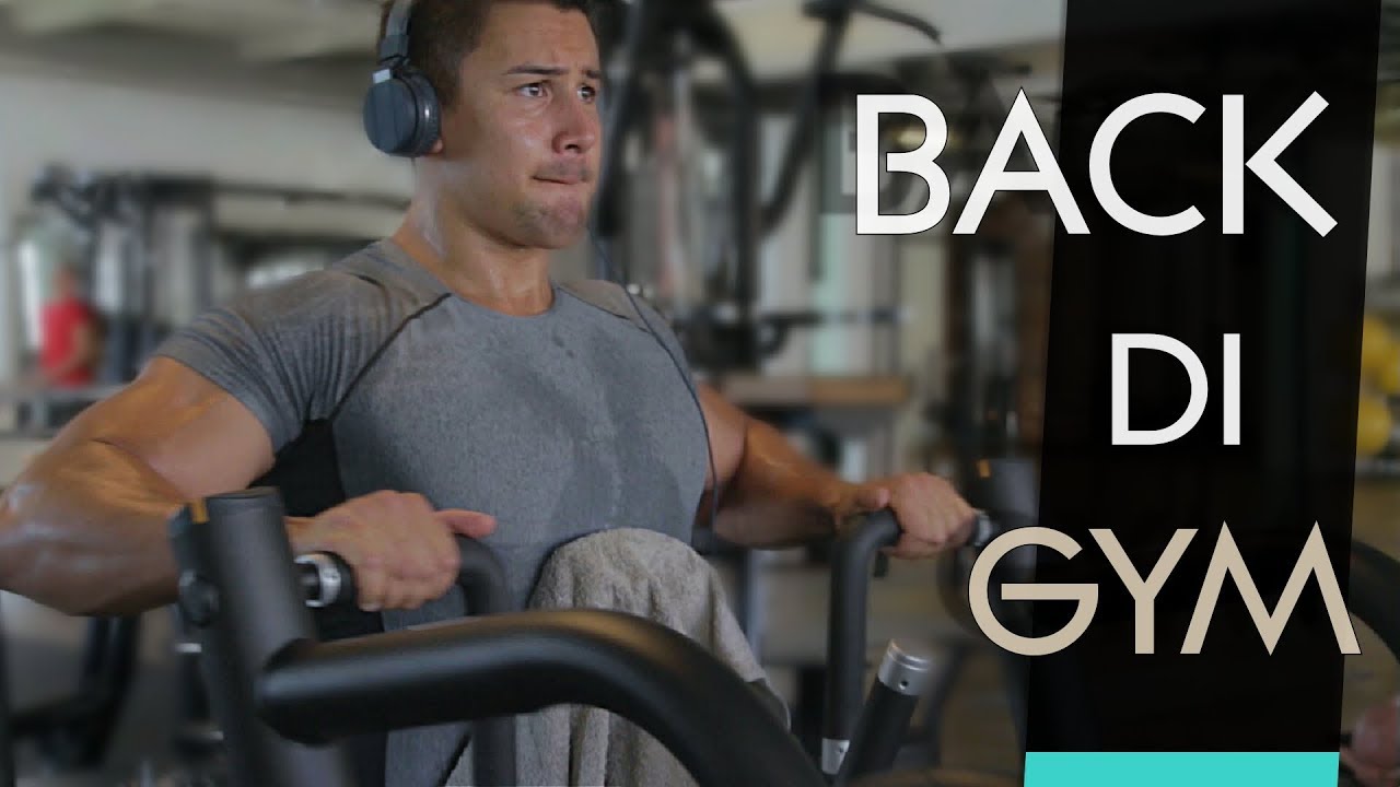 CARA MEMBENTUK OTOT PUNGGUNG DI GYM - YouTube