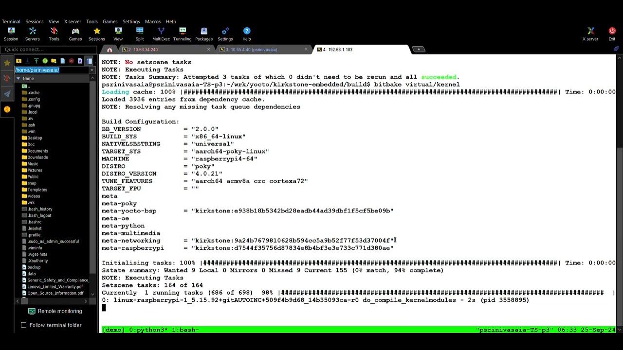 yocto based kernel build - YouTube