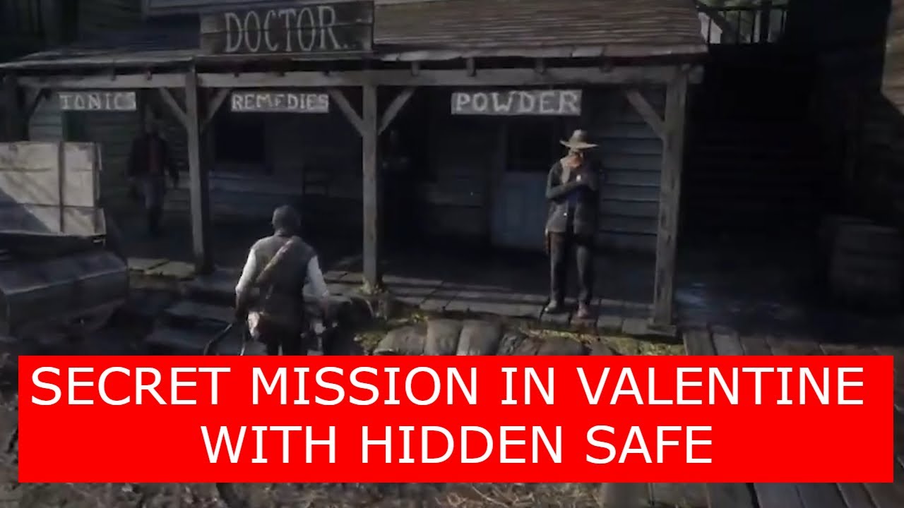 Secret money stash side mission Valentine - Red Dead Redemption 2 ...