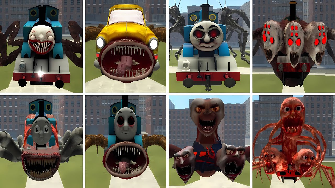 OLD AND NEW UPDATE MONSTER: CURSED EMILY TRAIN HYDRA,CURSED DIESEL ...