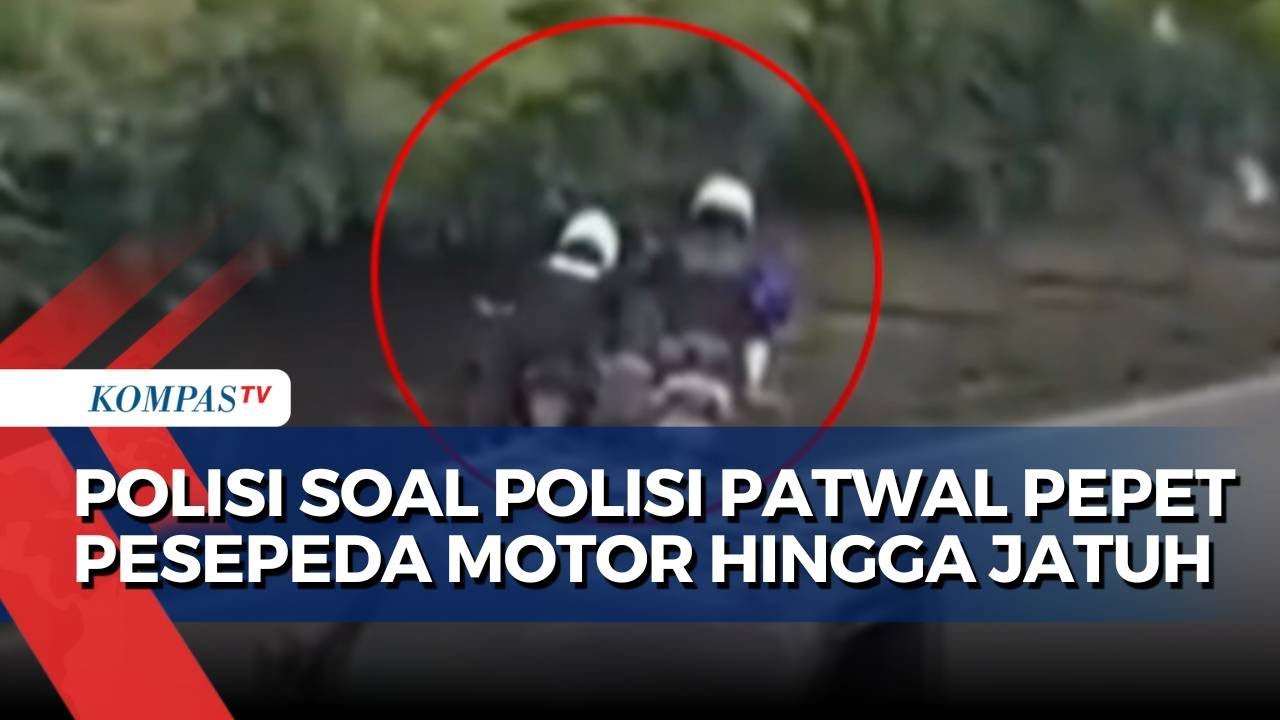 Viral Polisi Patwal Pepet Pesepeda Motor, Polisi: Sudah Dicopot dari ...