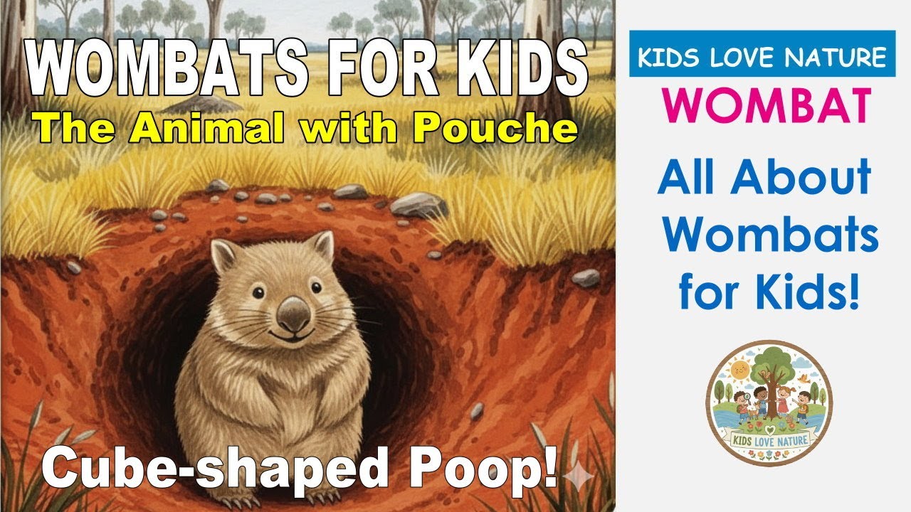 All About Wombats! 🐾 | Fun Learning Story for Preschoolers ...