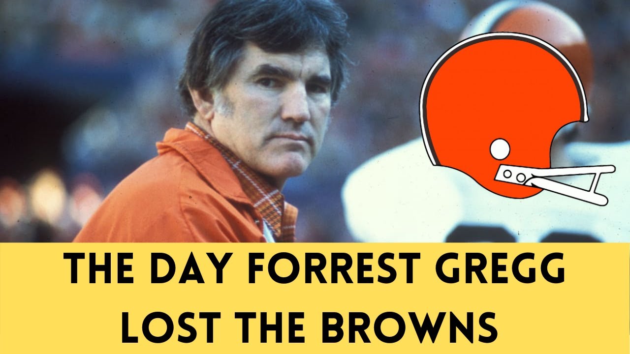 The WORST Moment of Forrest Gregg's Career | 1977 Browns - YouTube