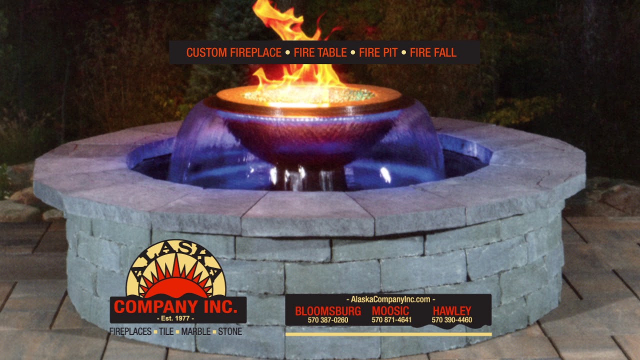 Alaska Company Inc. - Outdoor Fireplaces & Fire Pits & Urns - YouTube