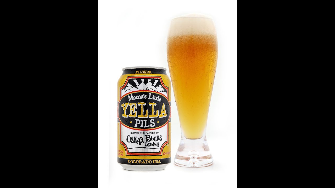 Mama's Little Yella Pils Oskar Brewery beer tasting - YouTube
