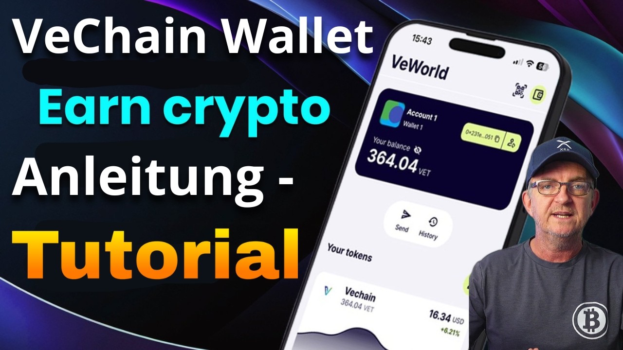 VeChain VeWorld Wallet Tutorial & VET krypto staking Anleitung - 2025 ...