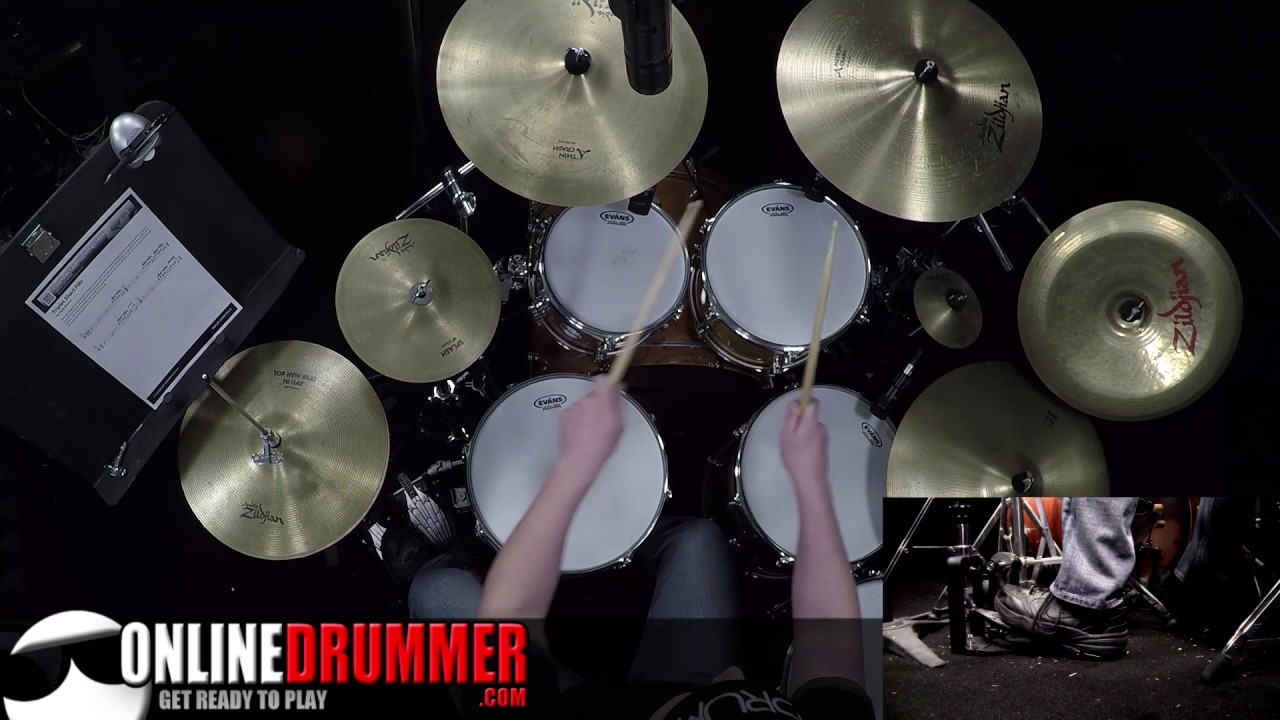Triplet Short Fills - Drum Lesson - YouTube