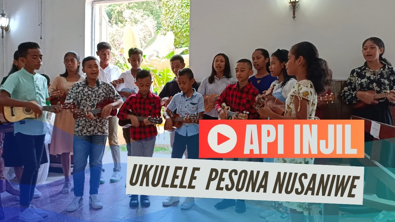 API INJIL | COVER UKULELE PESONA NUSANIWE - YouTube