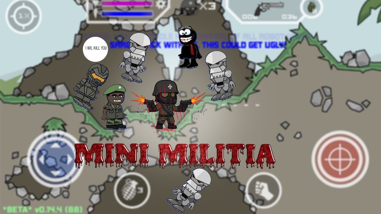 Mini Militia Classic game play #foryou #minimilitia # ...