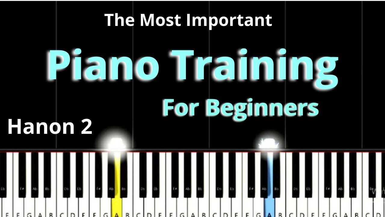 Hanon Finger Exercise No.2 - Easy Piano Tutorial For Beginners - YouTube