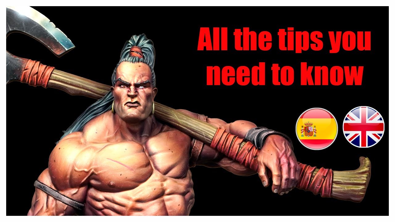 Learn how to paint red on your miniatures. - YouTube