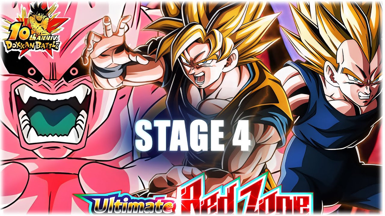 🔥RED ZONES DE GOKU Y VEGETA - MAJIN BUU SAGA - STAGE 4🔥 - YouTube