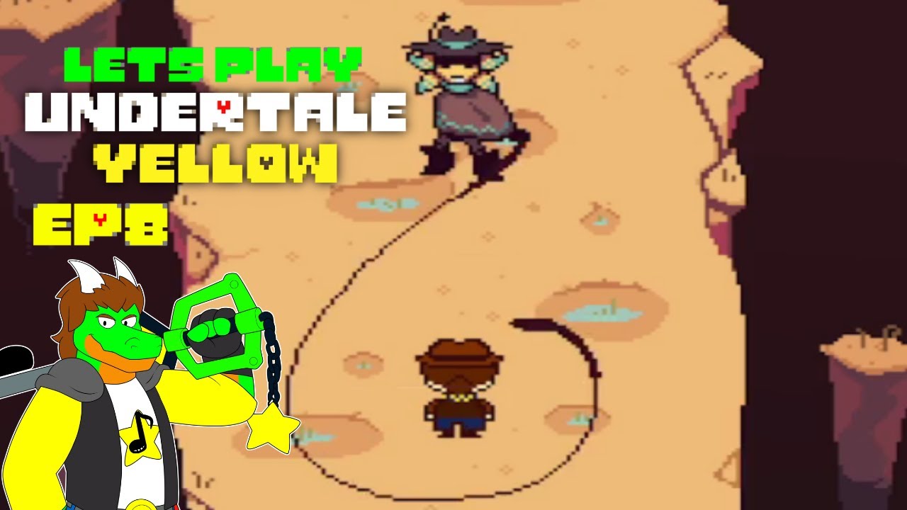 Showdown with the Sheriff - Undertale yellow lets play part 8 - YouTube