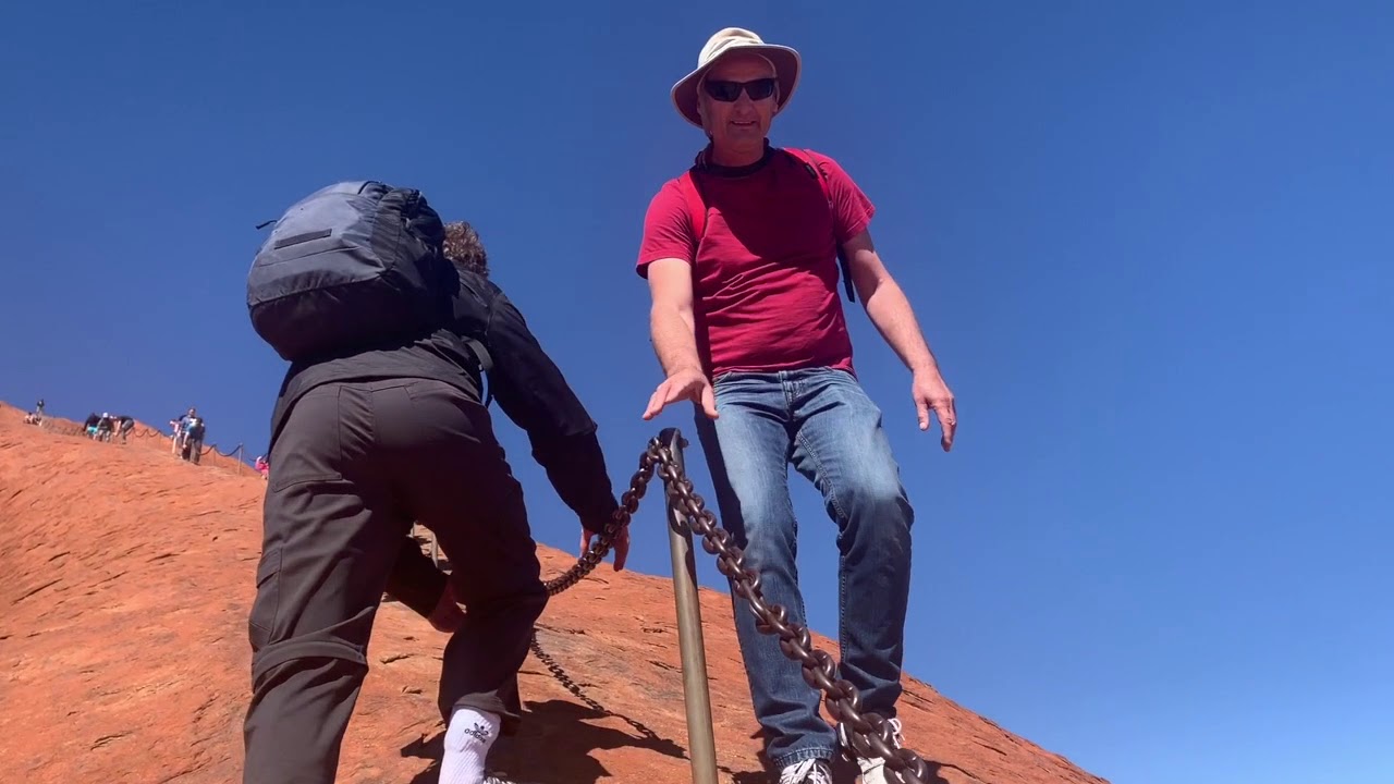 Ayers Rock Uluru Full Climb Summit - YouTube