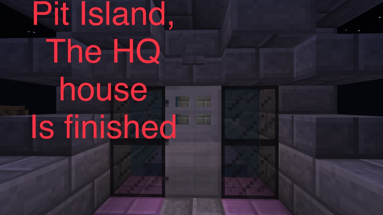 Pit Island, HQ is finished - YouTube